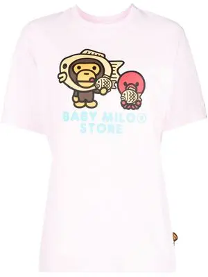 Baby Milo® Store By *A Bathing Ape® Baby Mio Ogo-Printed T-Shirt