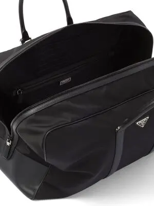 Prada Logo-patch Duffle Bag