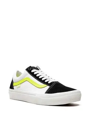 VANS Old Skool Neon Skate Sneakers - Black