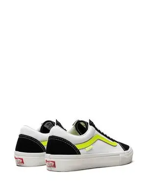 VANS Old Skool Neon Skate Sneakers - Black