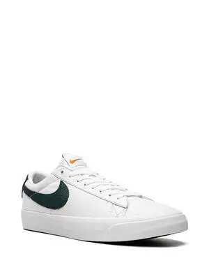 Nike Zoom Blazer Low Gt Orange Label Sneakers - White