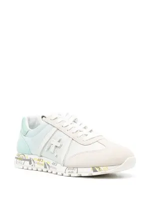 Premiata Lucyd Logo-print Suede Sneakers