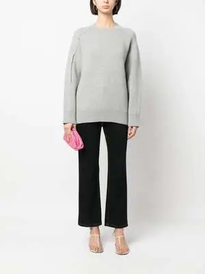 LANVIN Cape-back Jumper - Grey