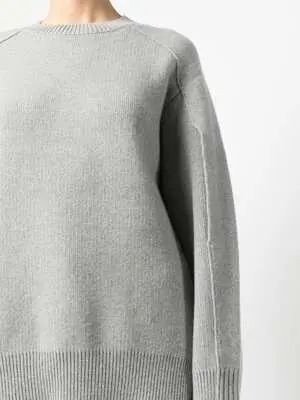 LANVIN Cape-back Jumper - Grey