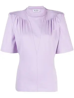 Attico Padded Shoulder T-shirts For Women