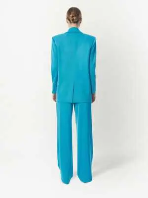 Alice + Olivia Shan Padded-shoulder Blazer