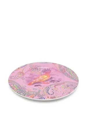 Etro Set-of-three Paisley-print Plates
