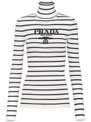 Prada Striped Sweaters For Women