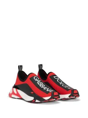 Dolce & Gabbana Sorrento Slip-on Sneakers - Red