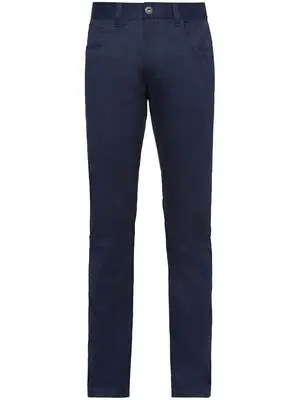 Prada Mid-rise Tapered Jeans - Blue