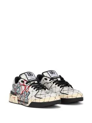 Dolce & Gabbana Roma Low-top Sneakers - White