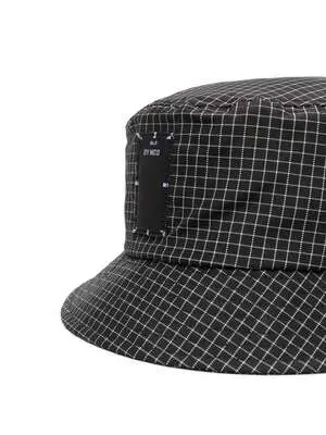 Alexander McQueen Check-print Bucket Hat