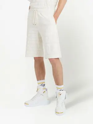 GIUSEPPE ZANOTTI Terry-cloth Bermuda Shorts