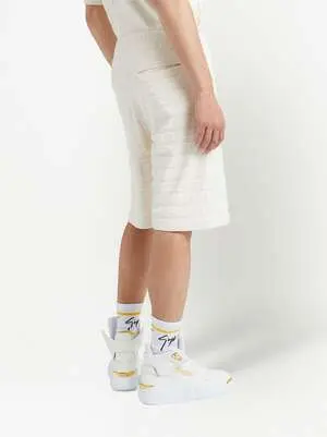 GIUSEPPE ZANOTTI Terry-cloth Bermuda Shorts