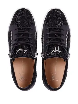 GIUSEPPE ZANOTTI Frankie Rhinestone Embellished Sneakers