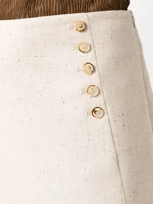 THE GARMENT Curved-hem Mini Skirt