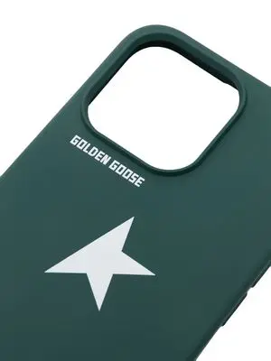 GOLDEN GOOSE Logo-print Iphone 13 Pro Max Case