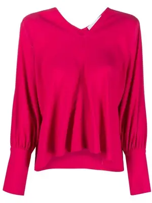 Erika Cavallini V Neck Blouses