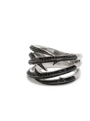 Stephen Webster 18kt White Gold Thorn Embrace Diamond Ring
