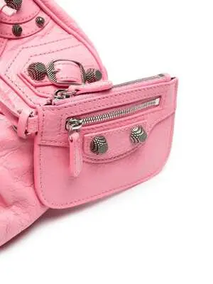 Balenciaga Xs Le Cagole Shoulder Bag - Pink
