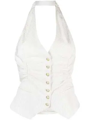Blugirl Button Detailed Outerwear For Women