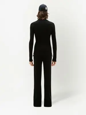 COURREGES Iconique Rib Knit Trousers