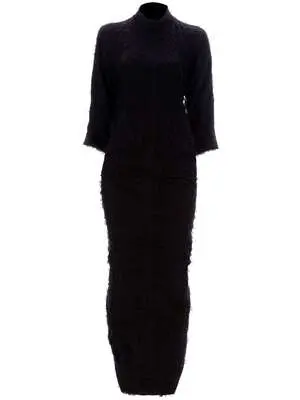 Rick Owens Textured Maxi Dress