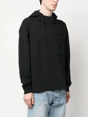 TEN C Patch-pocket Detail Hoodie