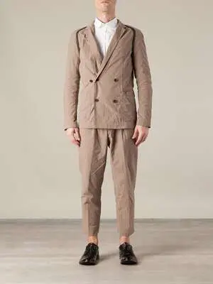 Kolor Double-breasted Pinstripe Blazer