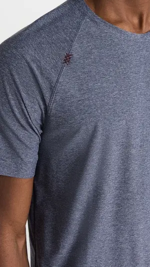 RHONE Reign Short Sleeve Tee - Midnight Heather