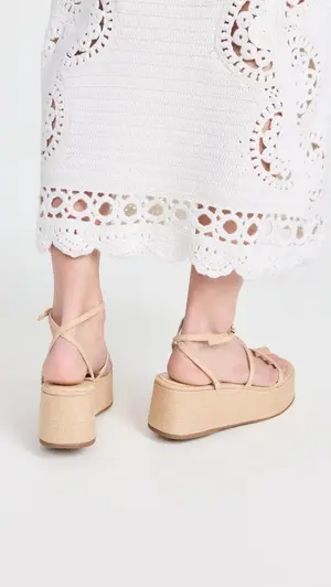 Larroude Gio Flatform Sandals