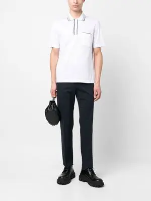 Dolce & Gabbana Tailored Trousers With Logo Tag
