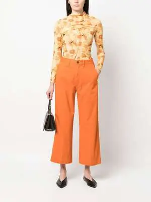 Polo Ralph Lauren Wide-leg Cropped Chinos