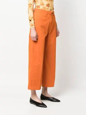 Polo Ralph Lauren Wide-leg Cropped Chinos