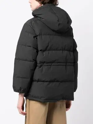 NEIGHBORHOOD Drawstring-fastened Padded Jacket - Black