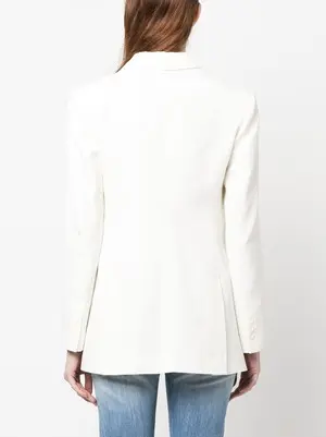 P.a.r.o.s.h Double-breasted Blazer - White