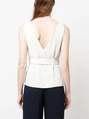 P.a.r.o.s.h Sleeveless Top - White