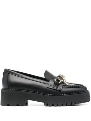 Tommy Hilfiger Gold Tone Flats For Women