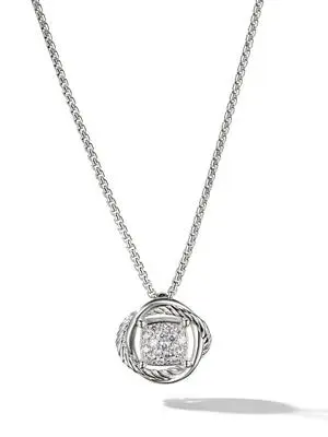 David Yurman Sterling Pendant Necklace
