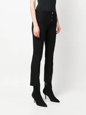 Liu Jo Cotton/modal Blend Cropped Jeans