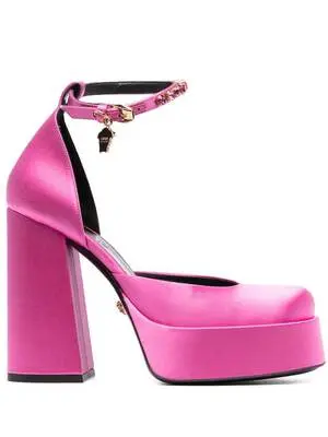 Versace Medusa Aevitas Crystal-embellished Pumps