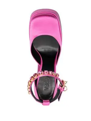 Versace Medusa Aevitas Crystal-embellished Pumps