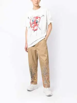 HACULLA. Paint-splatter Trousers