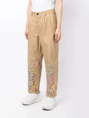 HACULLA. Paint-splatter Trousers