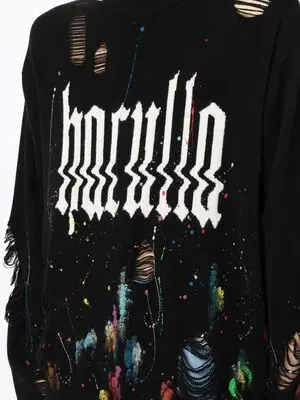 HACULLA. Glitched Logo Jumper