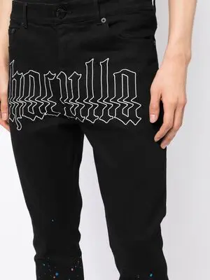 HACULLA. Smothered In Paint Skinny Jeans