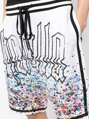 HACULLA. Smothered In Paint Basketball Shorts