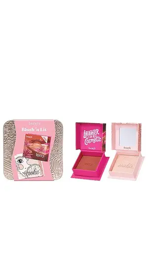 BENEFIT COSMETICS Blush 'n Lit Mini Blush & Highlighter Set