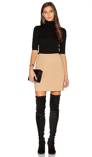 Theory Leenda B Turtleneck Sweater - Black