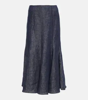 Linen Maxi Skirts